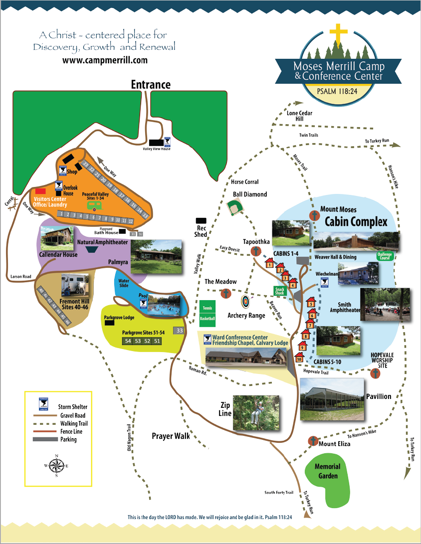 Camp Maps – Moses Merrill